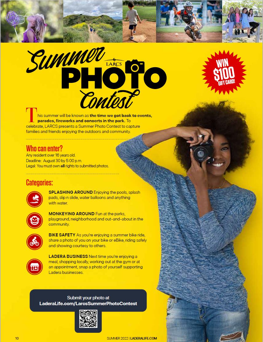 Summer Photo Contest | Ladera Ranch